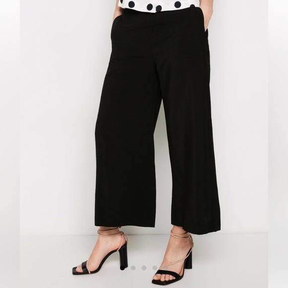 Lindex | Pants & Jumpsuits | Lindex Guaze Cropped Wide Leg Pants | Poshmark